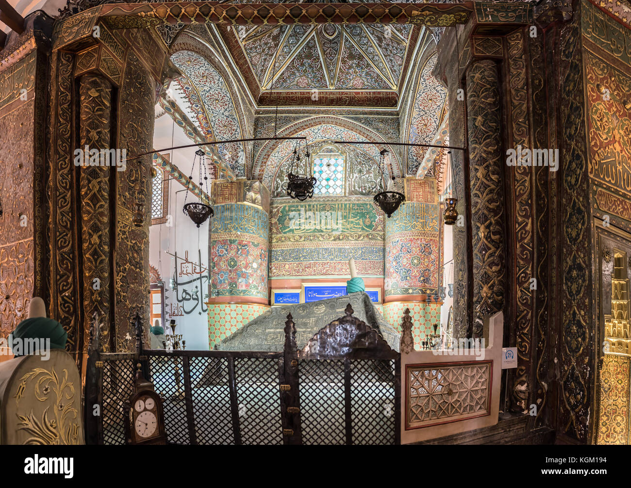 High Resolution Panoramic view of Mevlana Tomb at Mevlana museum in ...