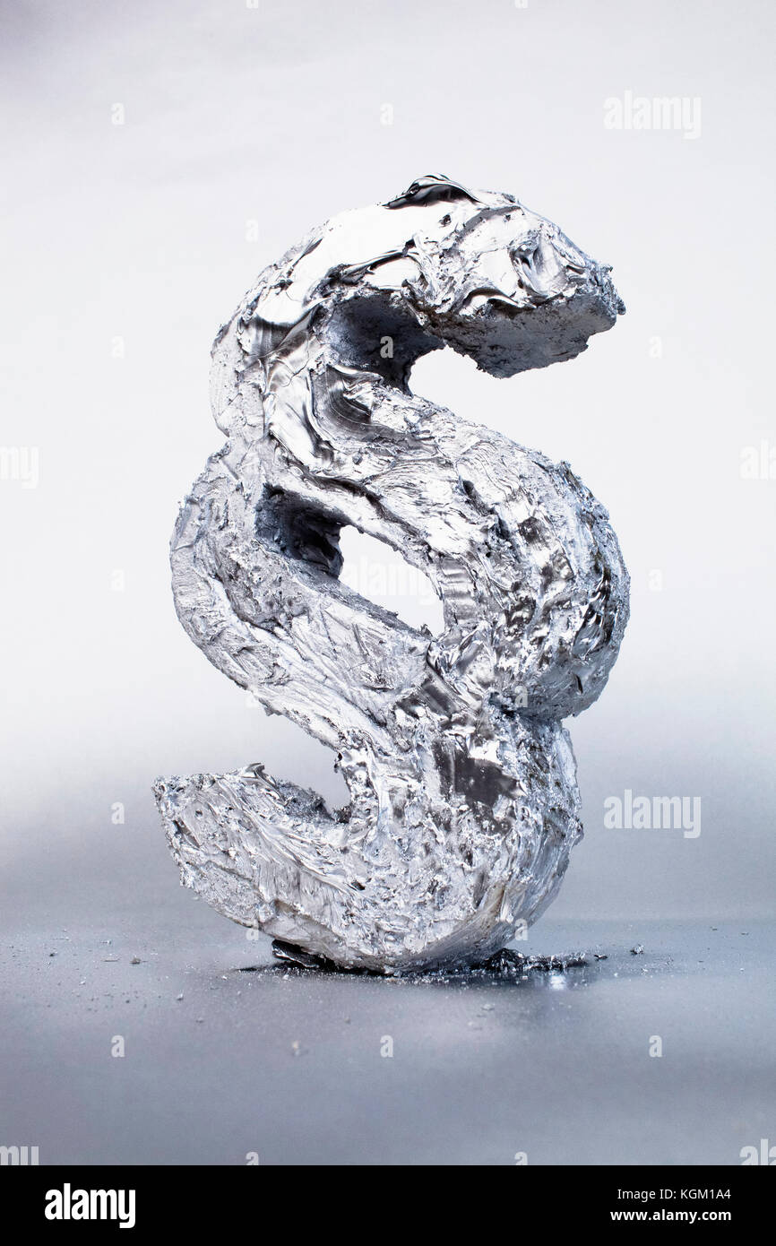 Close-up of concrete section sign against gray background Stock Photo ...