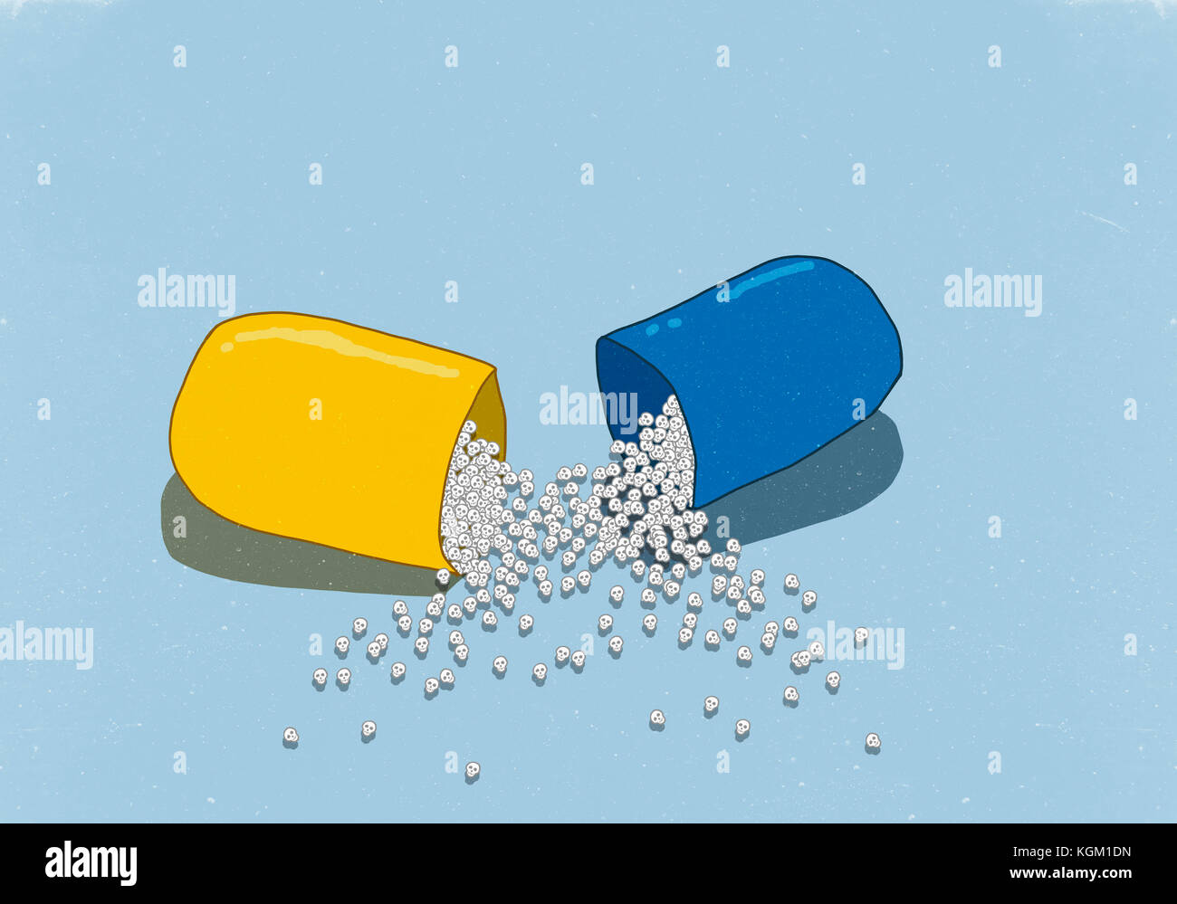 Broken capsule hi-res stock photography and images - Alamy