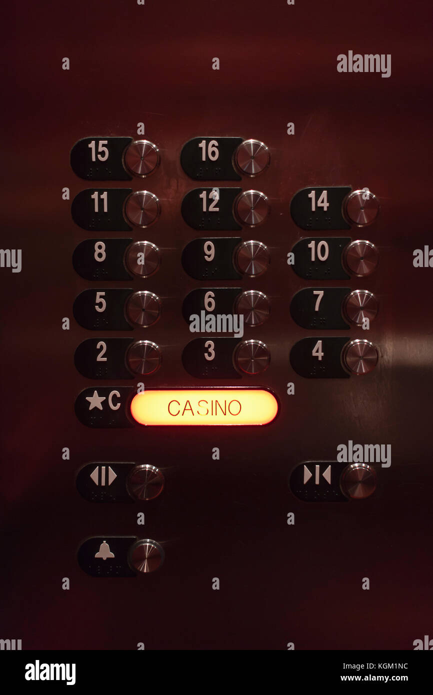 Full frame shot of elevator push buttons Stock Photo - Alamy