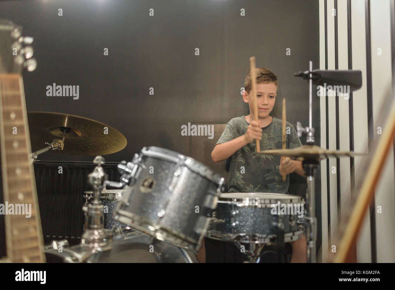 Cowbell percussion hi-res stock photography and images - Alamy