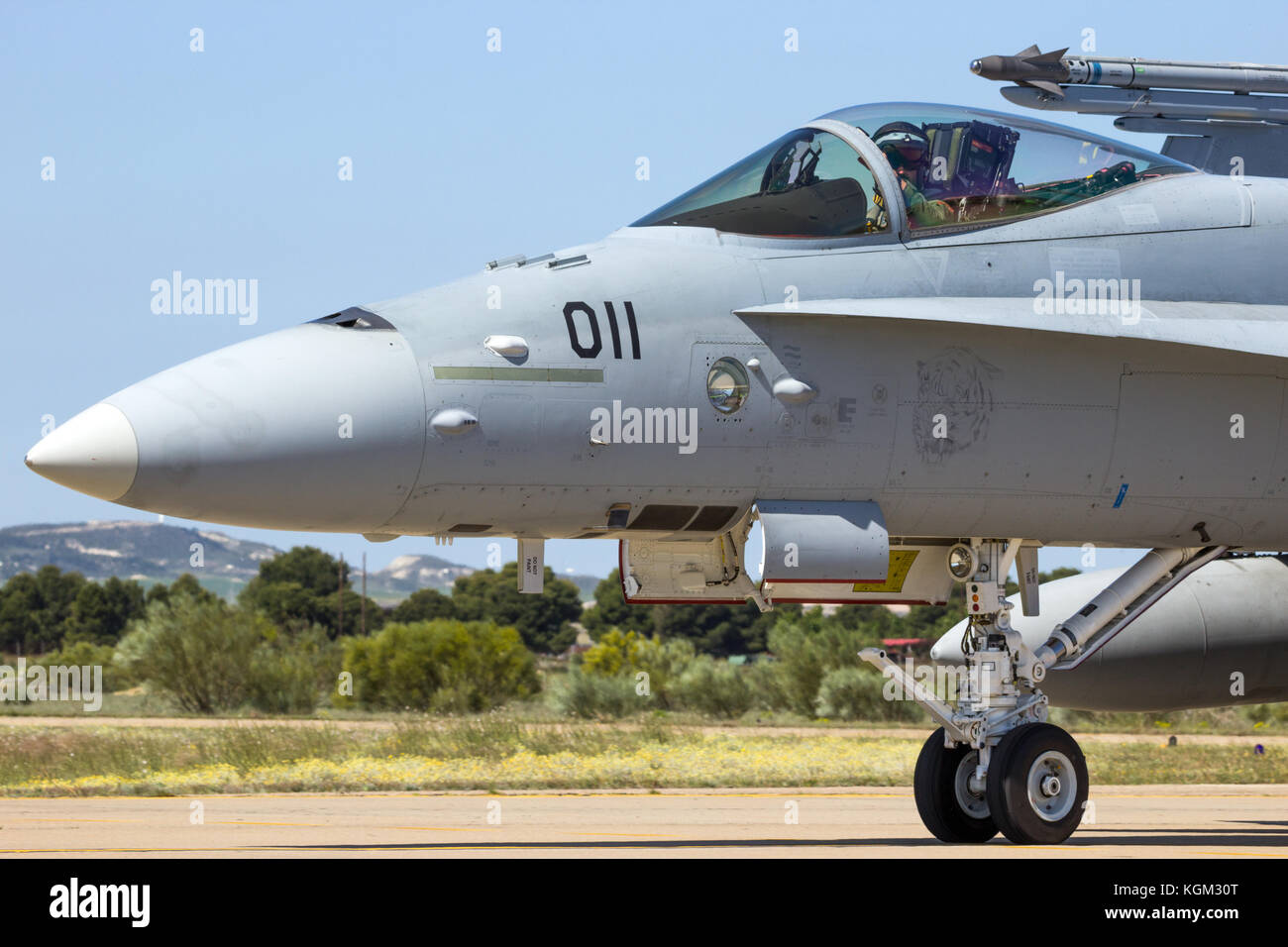 F18 aircraft fighter canopy hi-res stock photography and images - Alamy