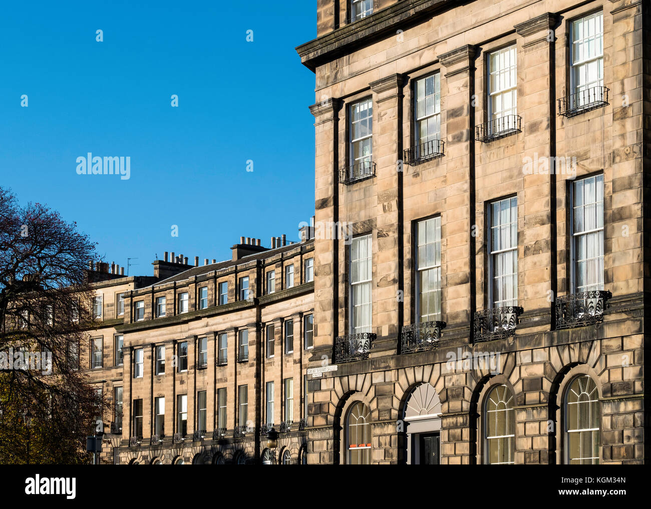 Georgian new town edinburgh hi-res stock photography and images - Alamy