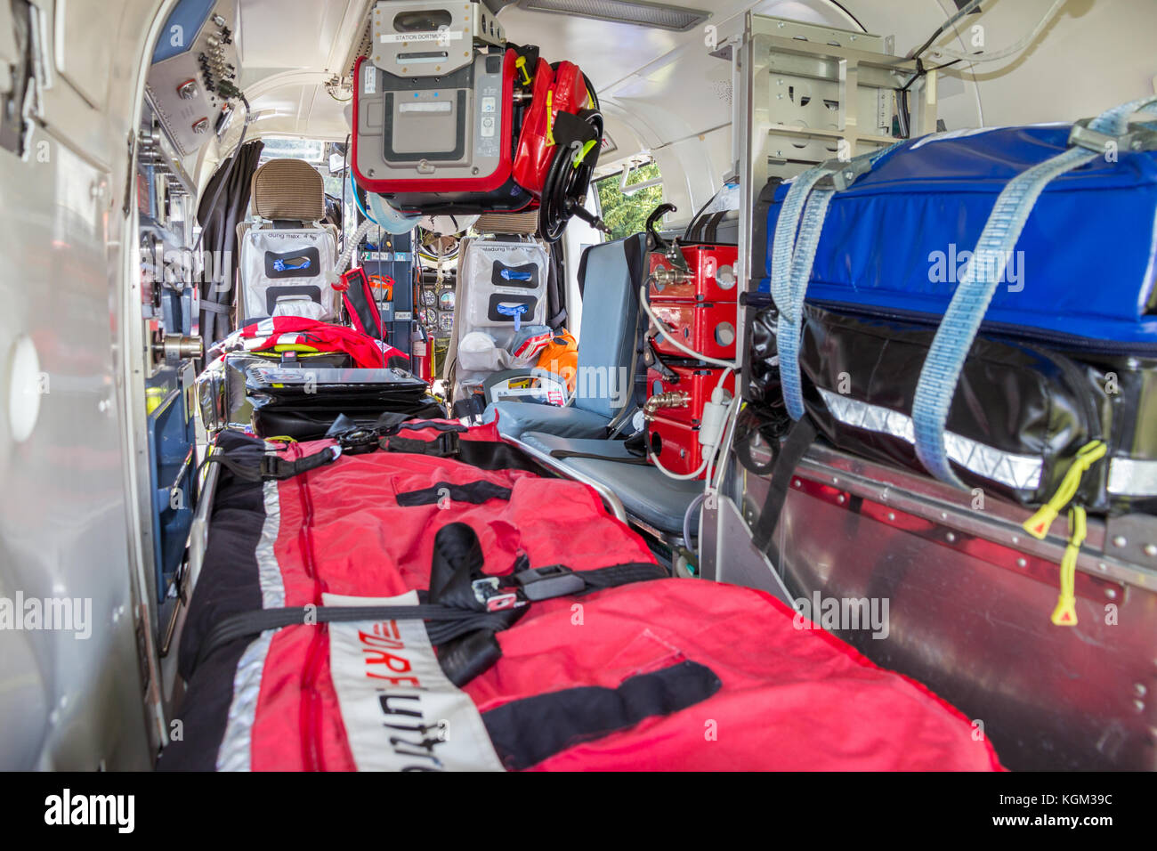Interior air ambulance helicopter hi-res stock photography and images ...