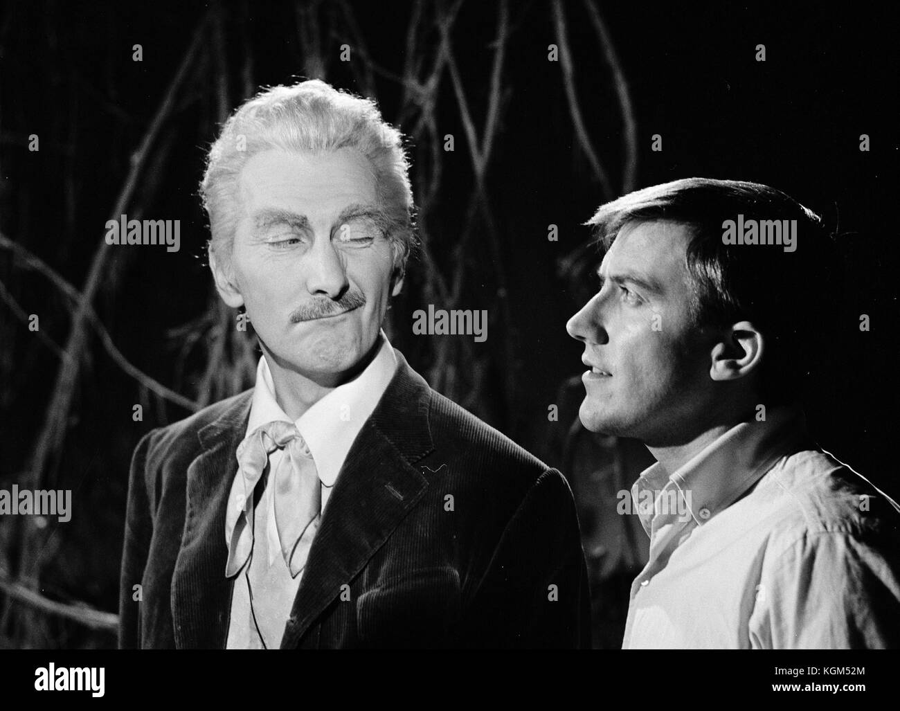 Dr. Who and the Daleks (1966) , Peter Cushing , Roy Castle Date: 1965 Stock Photo - Alamy