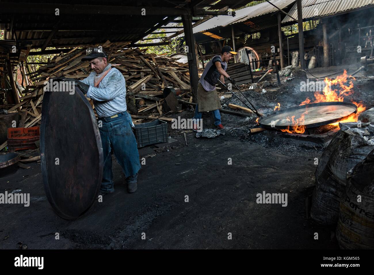 Copper smelting workshop hi-res stock photography and images - Alamy