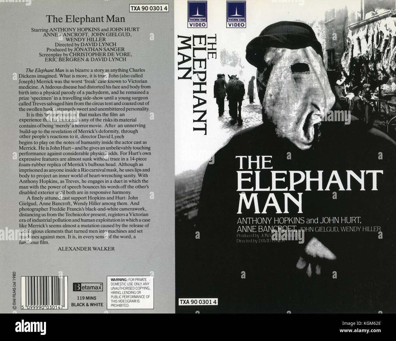 The elephant man 1980 john hurt hi-res stock photography and images - Alamy