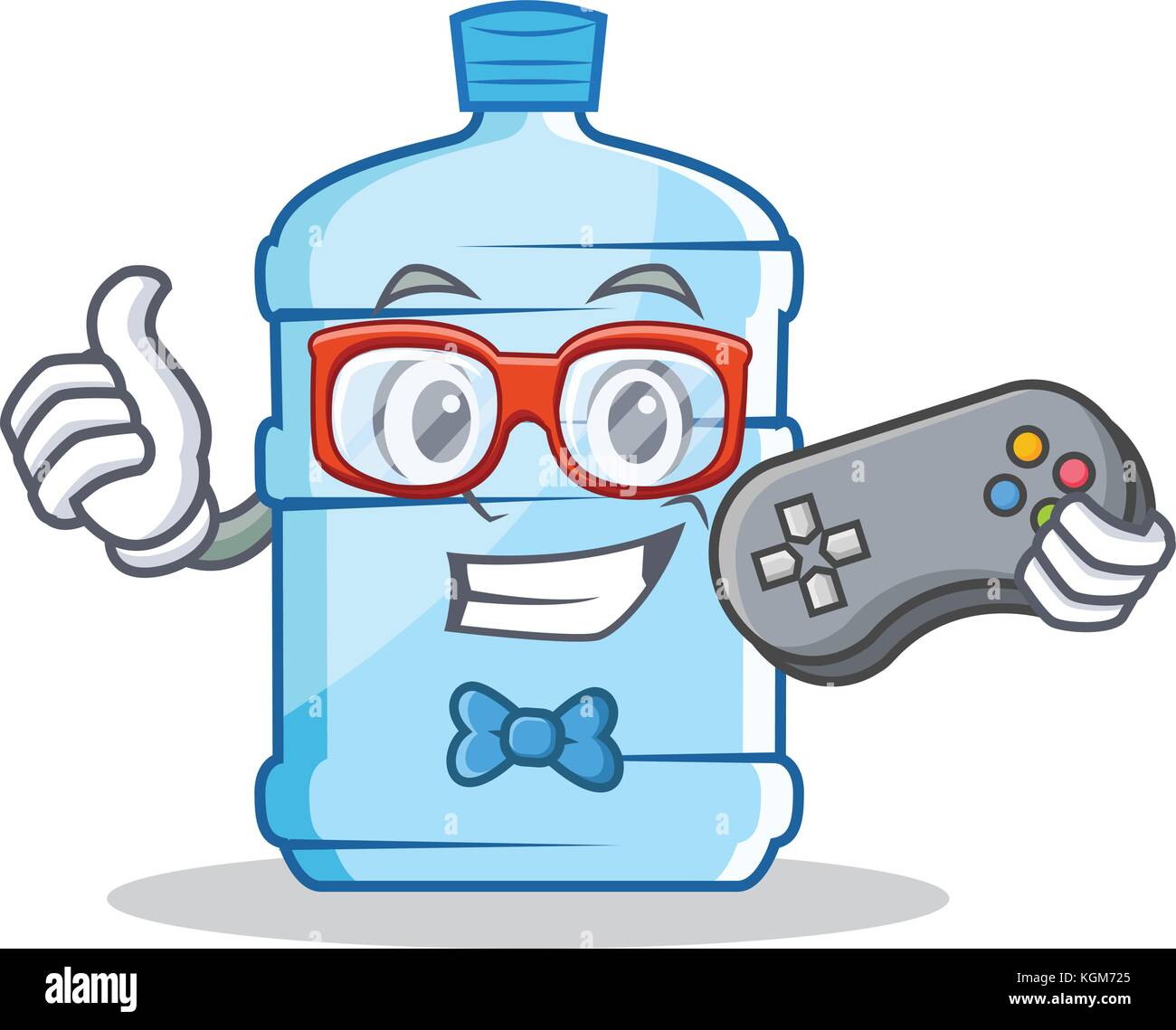Gamer gallon character cartoon style Stock Vector Image & Art - Alamy