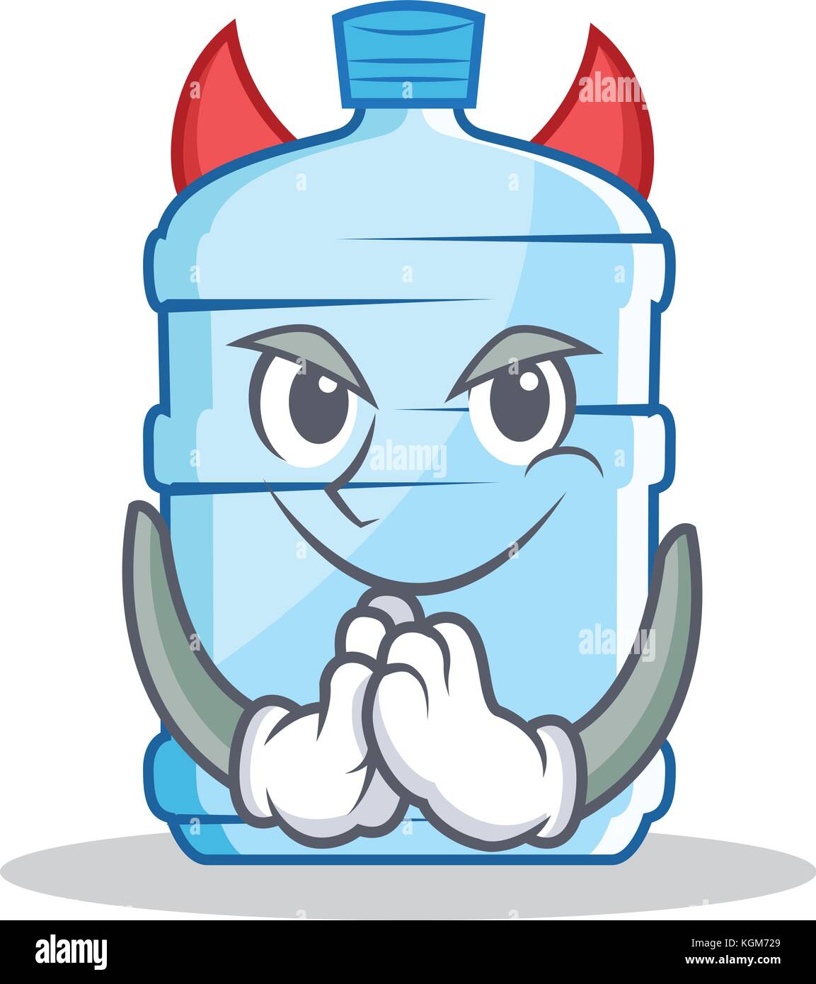 Devil gallon character cartoon style Stock Vector Image & Art - Alamy