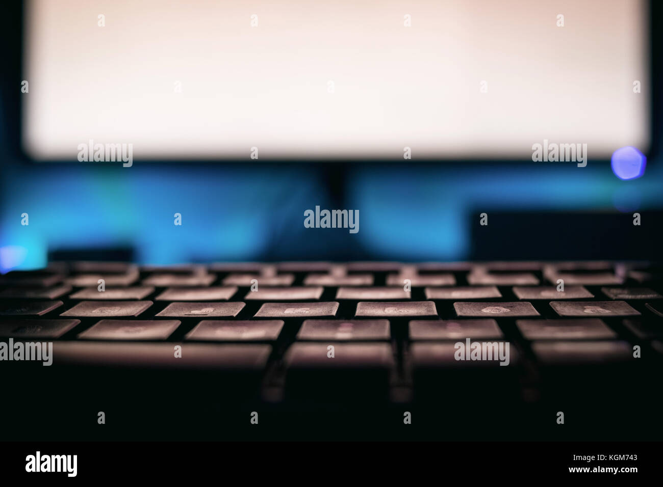 Backlit keyboard detail hi-res stock photography and images - Alamy