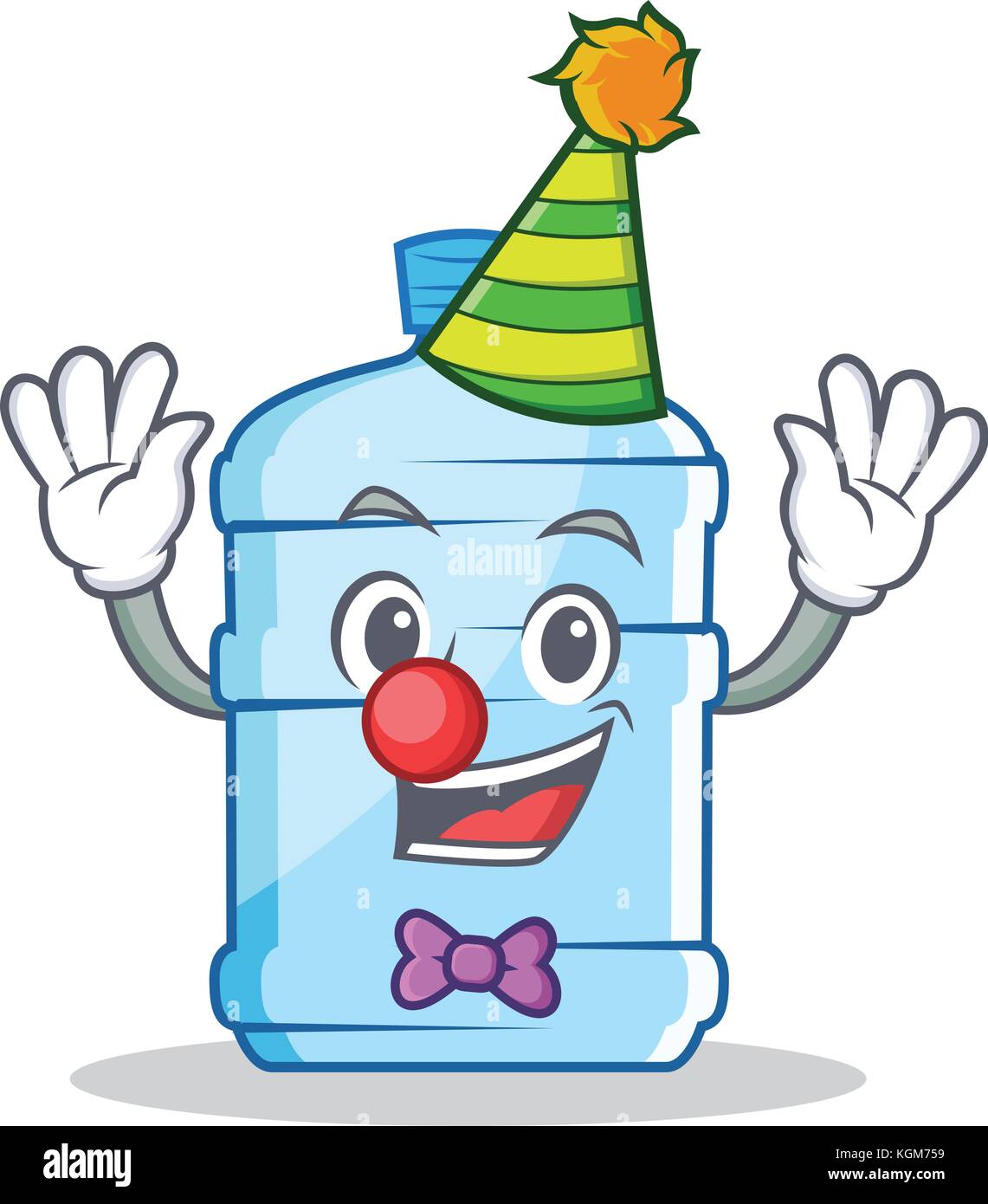 Clown gallon character cartoon style Stock Vector Image & Art - Alamy