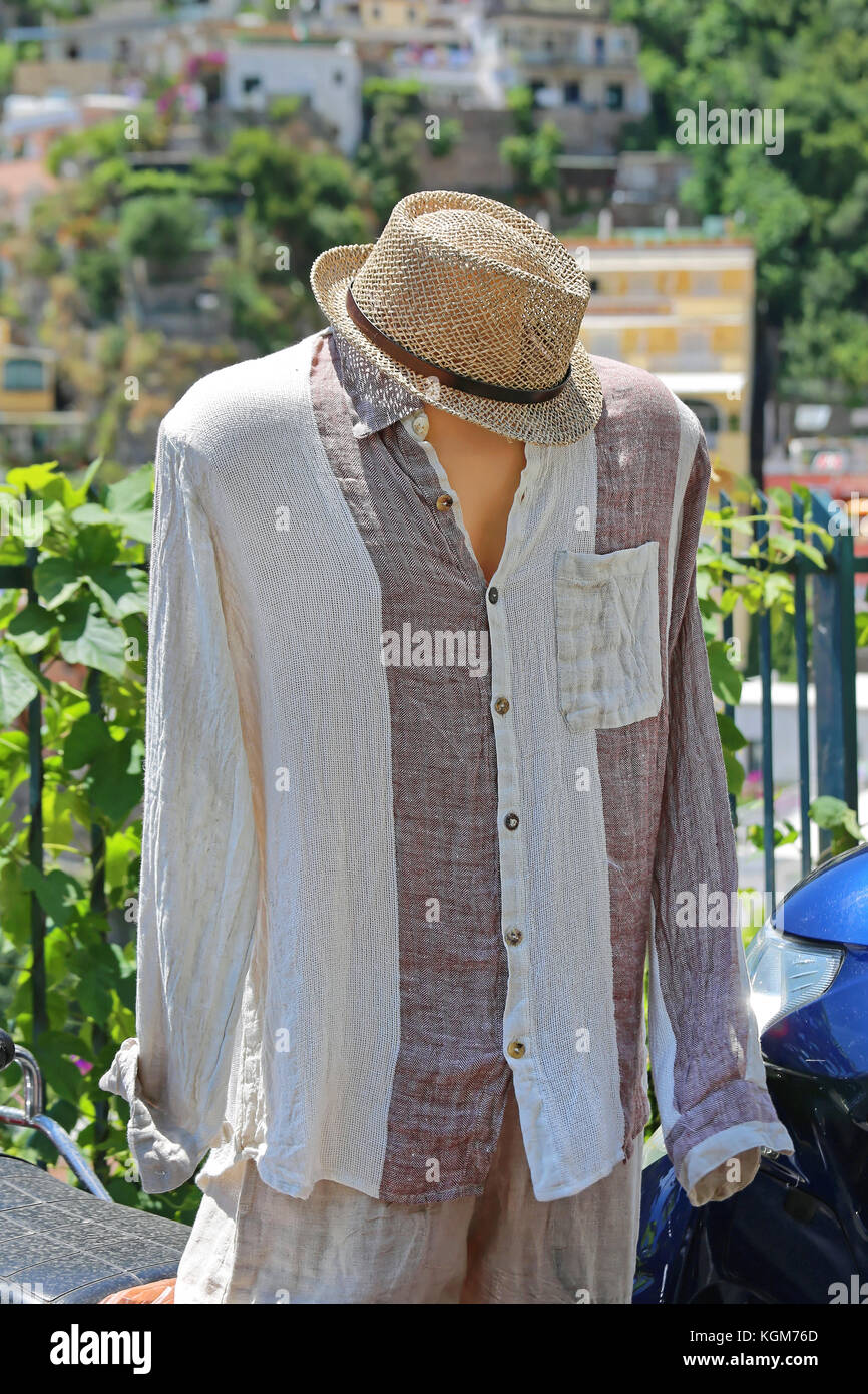 Headless Mannequin With Shirt and Hat Fashion Stock Photo - Alamy