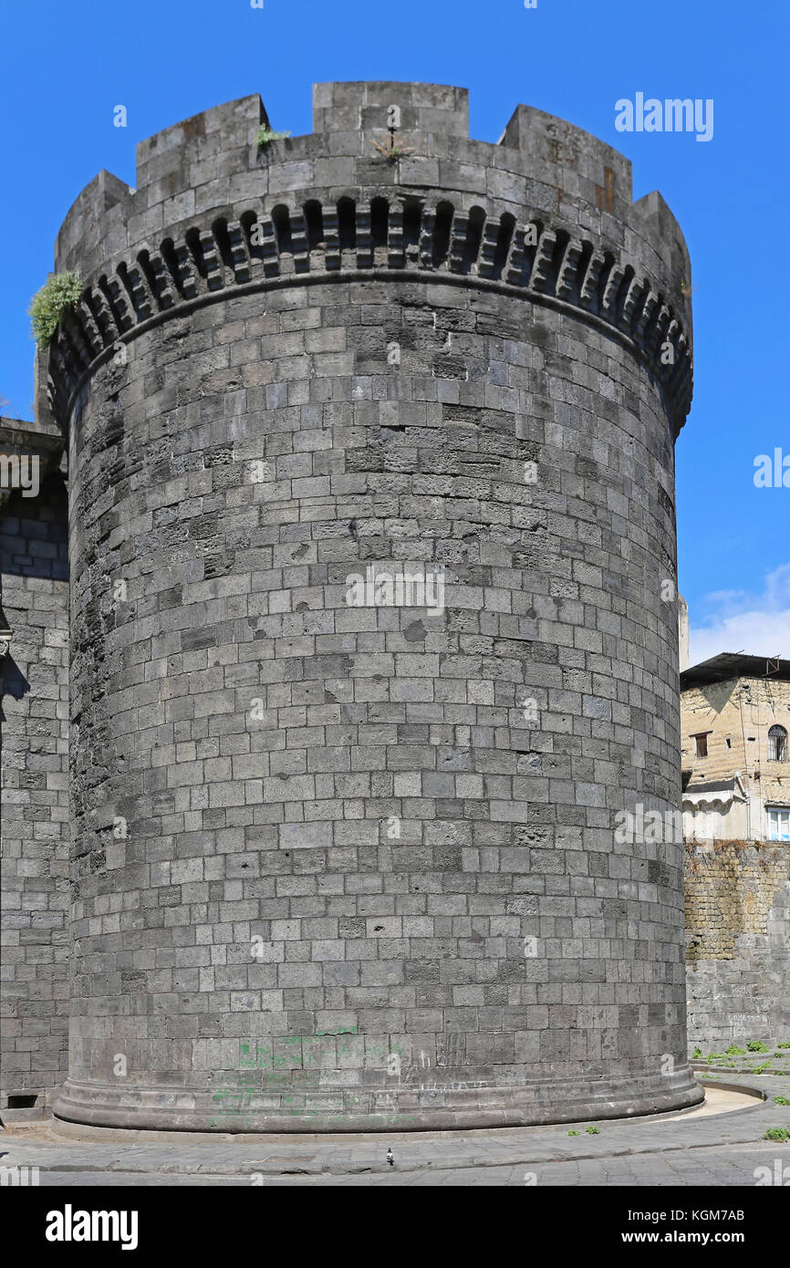 Porta Capuana Tower Gate Landmark in Napoli Stock Photo - Alamy