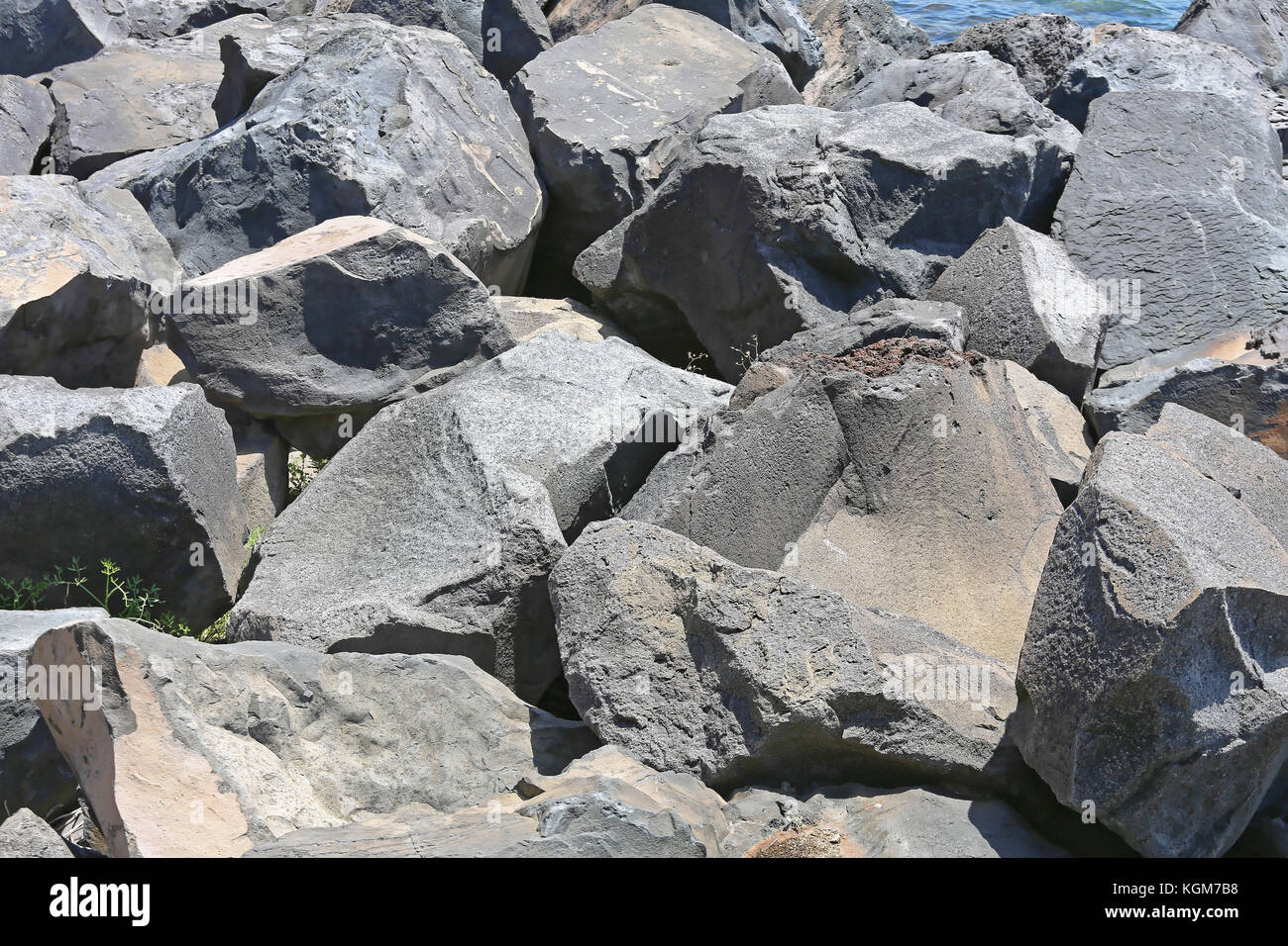 Volcanic Rock Stones Near Vesuvius in Italy Stock Photo - Alamy