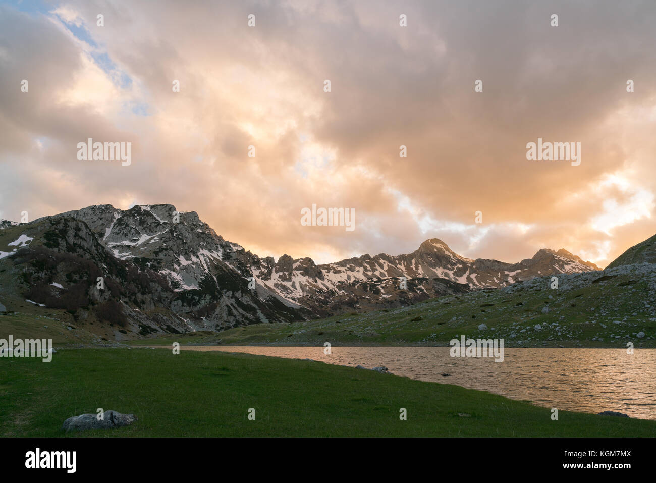 spring mountains in Durmitor national Park Stock Photo - Alamy