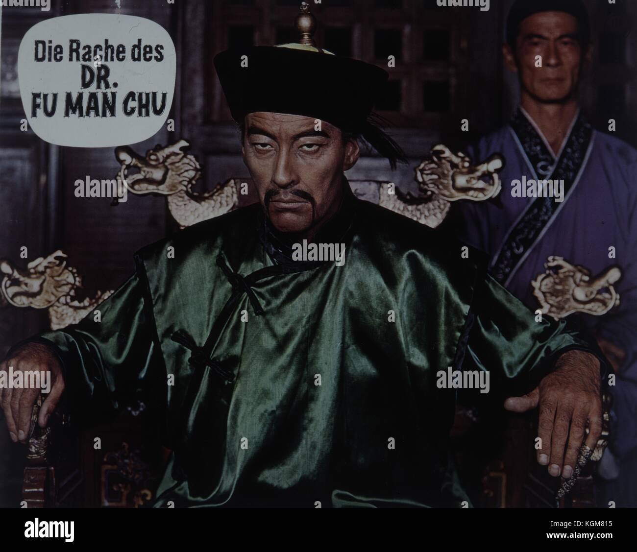 The Face of Fu Manchu (1965) , Christopher Lee Date: 1965 Stock Photo ...