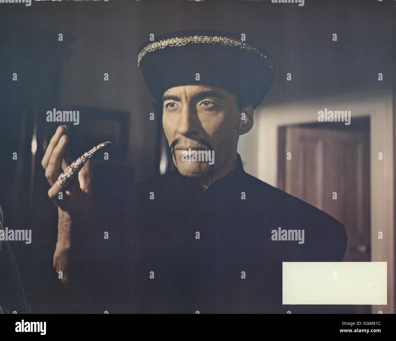 The Face of Fu Manchu (1965) , Christopher Lee Date: 1965 Stock Photo ...