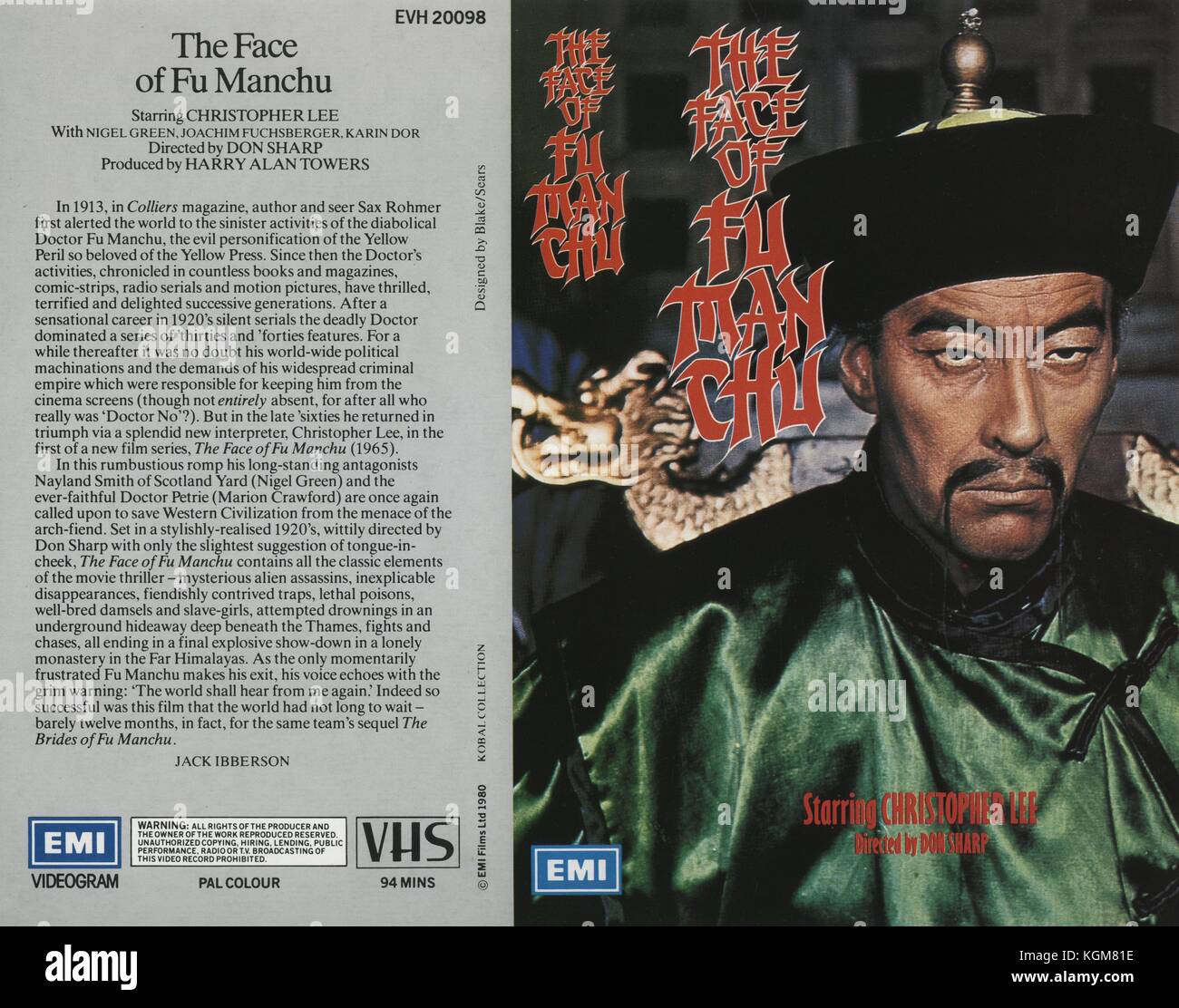 The Face of Fu Manchu (1965) Date: 1965 Stock Photo - Alamy