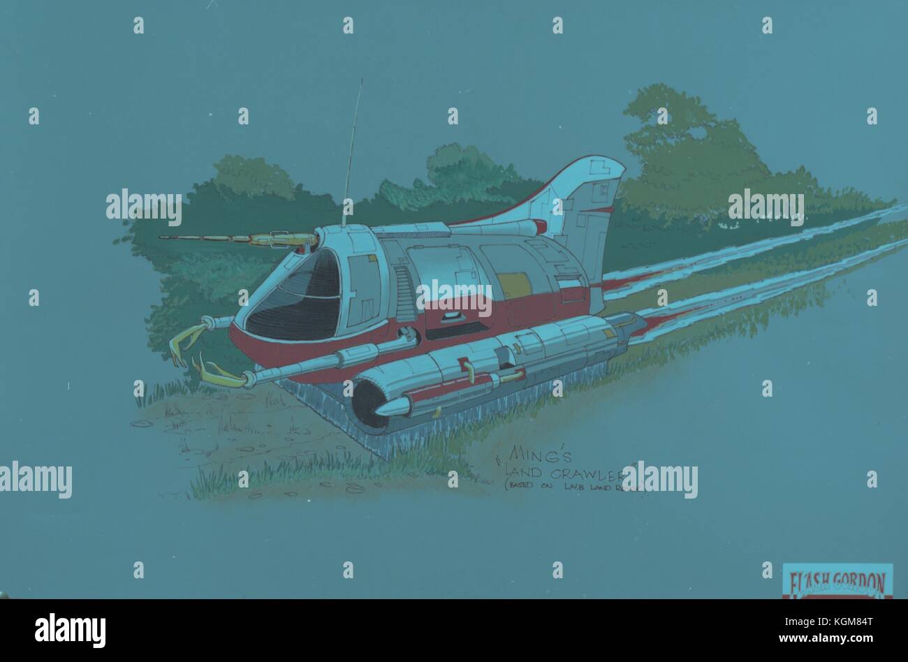 Flash Gordon (1980) , Production drawings Stock Photo - Alamy