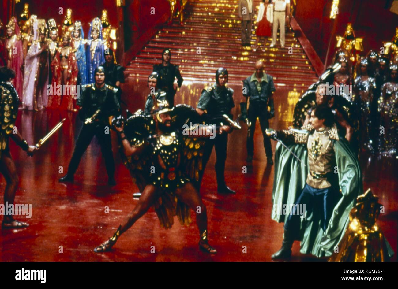 Flash Gordon (1980) , Brian Blessed , Timothy Dalton Stock Photo - Alamy