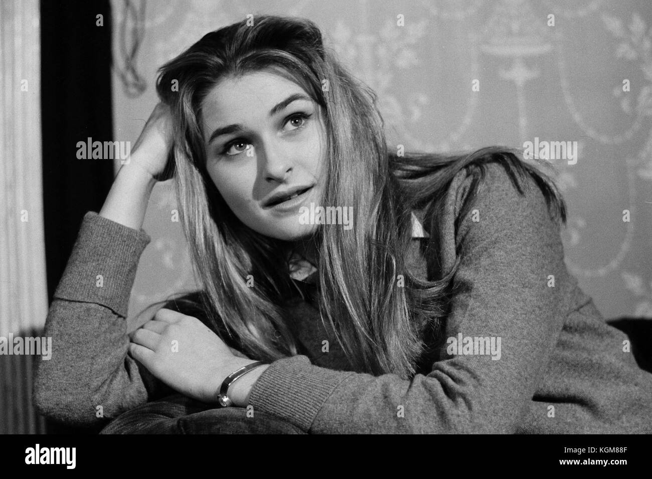 Portland Mason Daughter Of James Mason High Resolution Stock ...