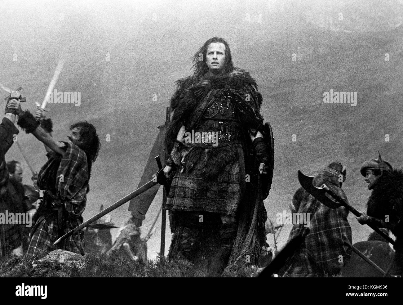 Highlander (1986) , Christopher Lambert Date: 1986 Stock Photo - Alamy