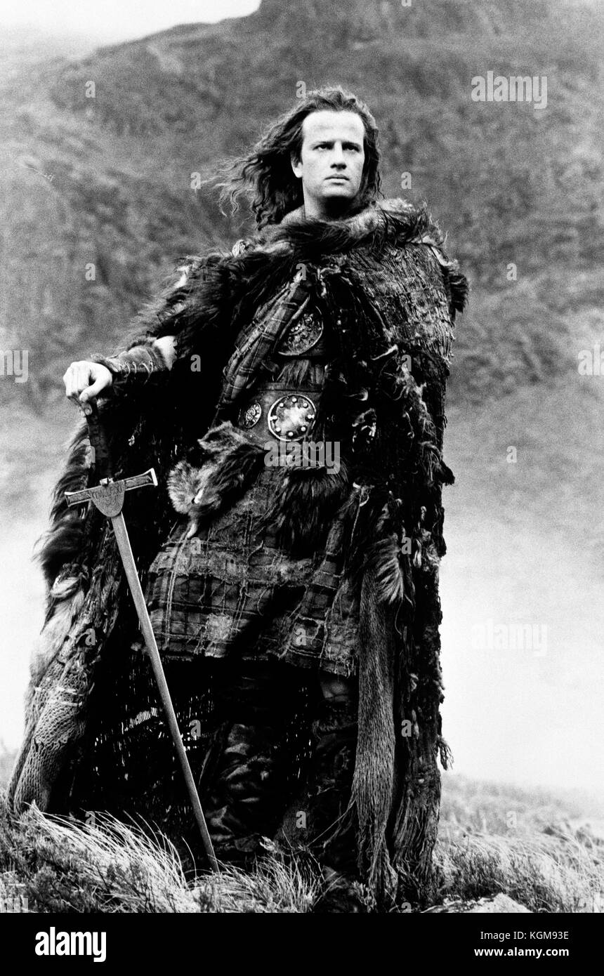 Highlander (1986) , Christopher Lambert Date: 1986 Stock Photo - Alamy