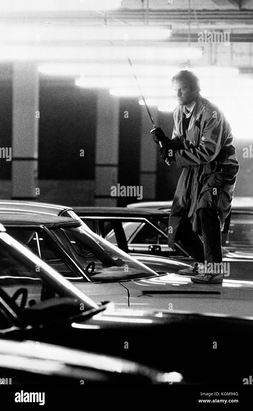 Highlander (1986) , Christopher Lambert Date: 1986 Stock Photo - Alamy