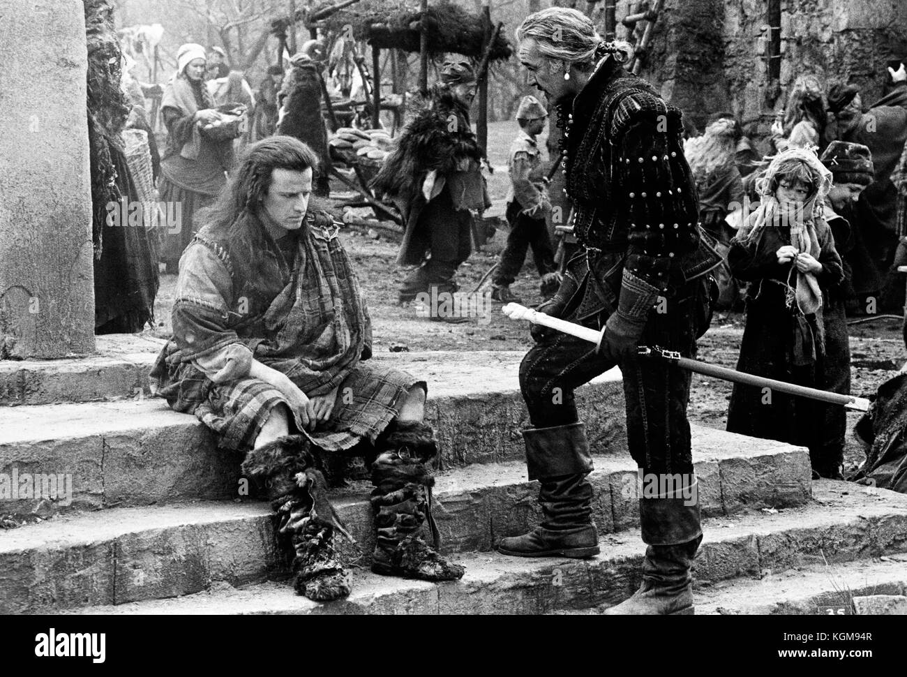 Highlander (1986) , Christopher Lambert , Sean Connery Date: 1986 Stock ...