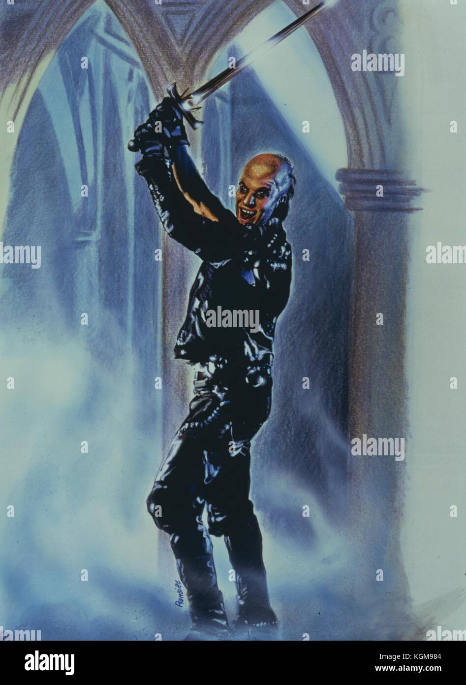 Highlander (1986) , Clancy Brown Date: 1986 Stock Photo - Alamy