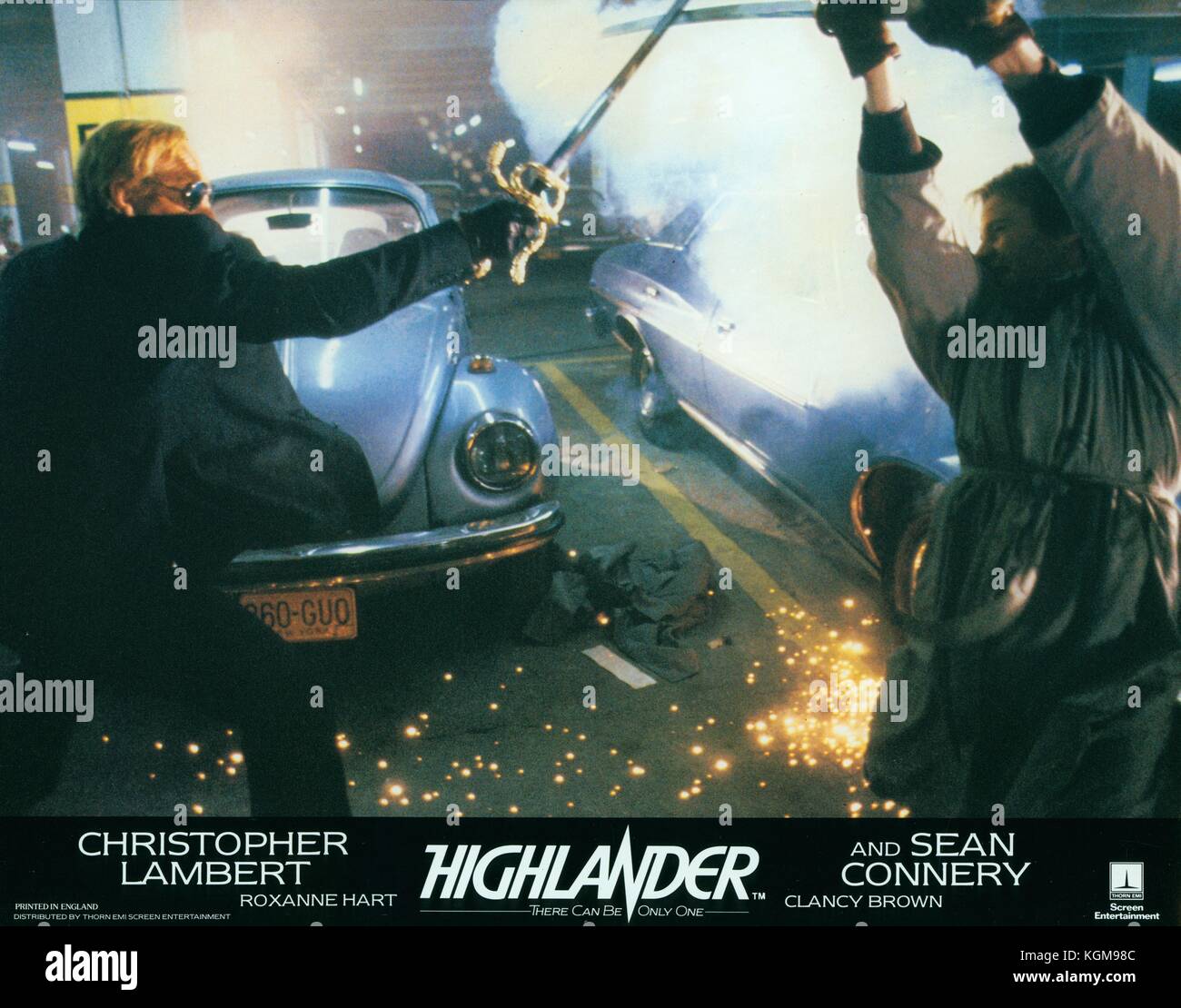 Highlander (1986) , Christopher Lambert Date: 1986 Stock Photo - Alamy