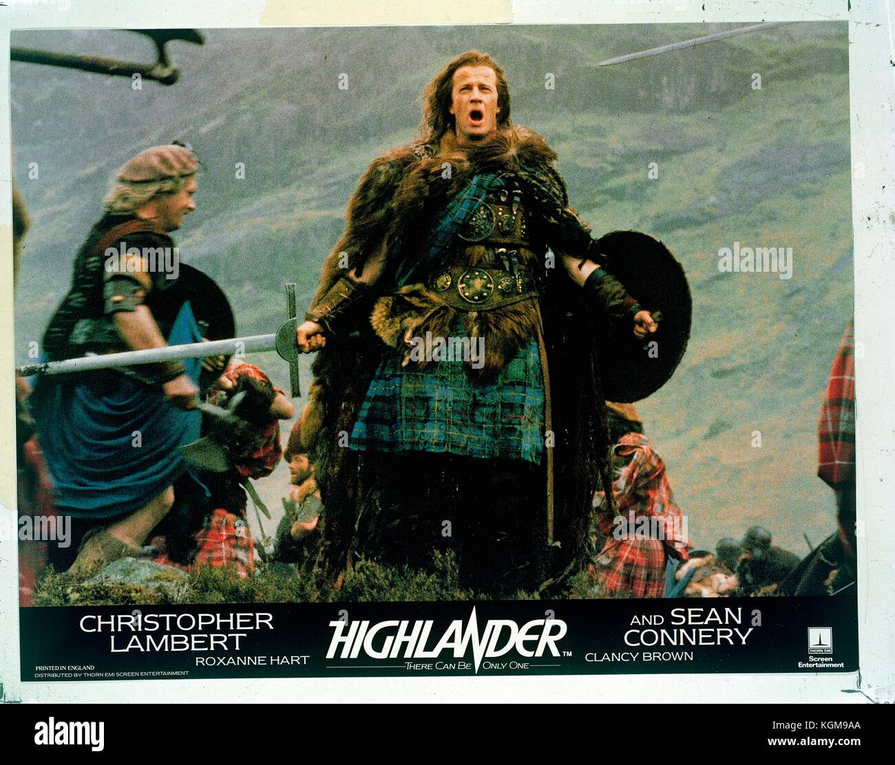 Highlander (1986) , Christopher Lambert Date: 1986 Stock Photo - Alamy