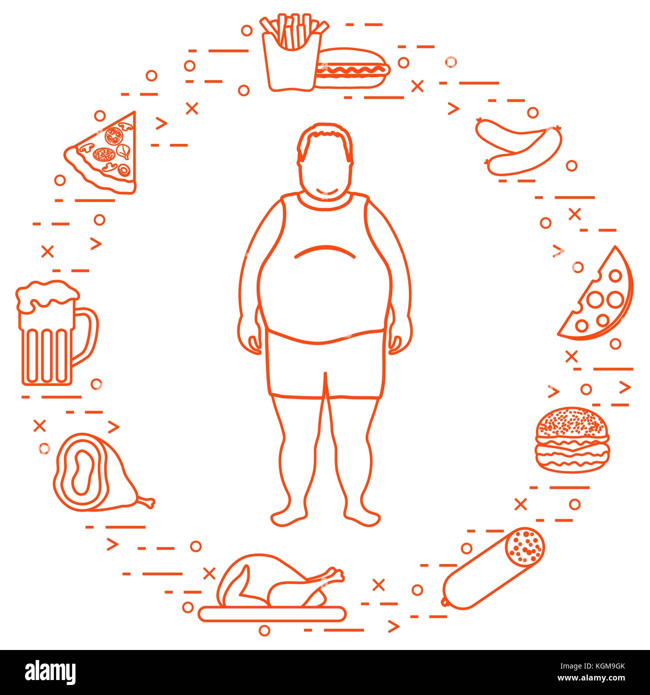 Unhealthy Person Image