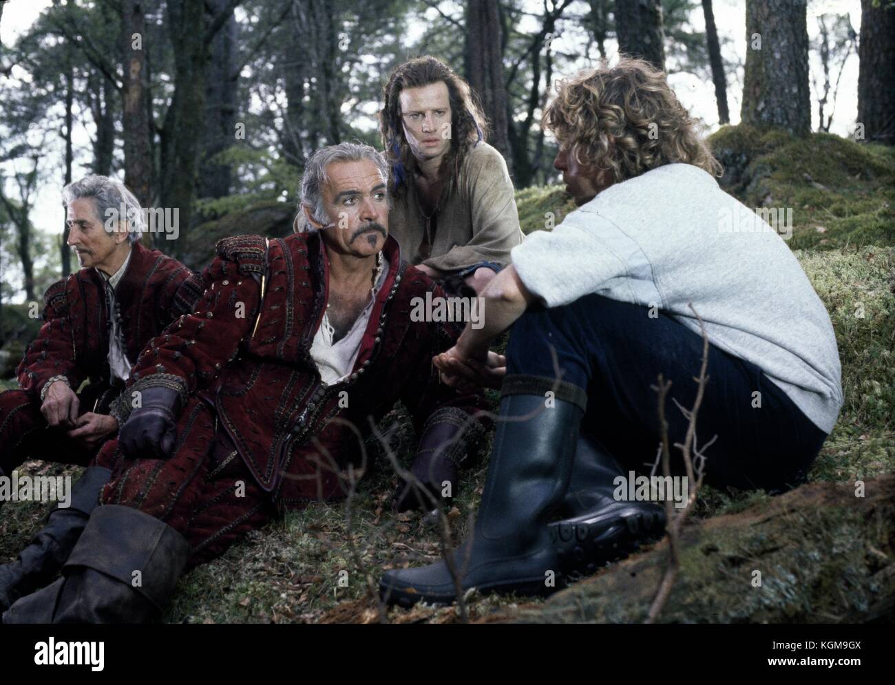 Highlander (1986) , Christopher Lambert Date: 1986 Stock Photo - Alamy