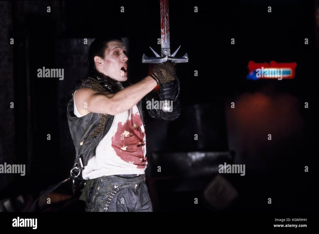 Highlander (1986) , Clancy Brown Date: 1986 Stock Photo - Alamy