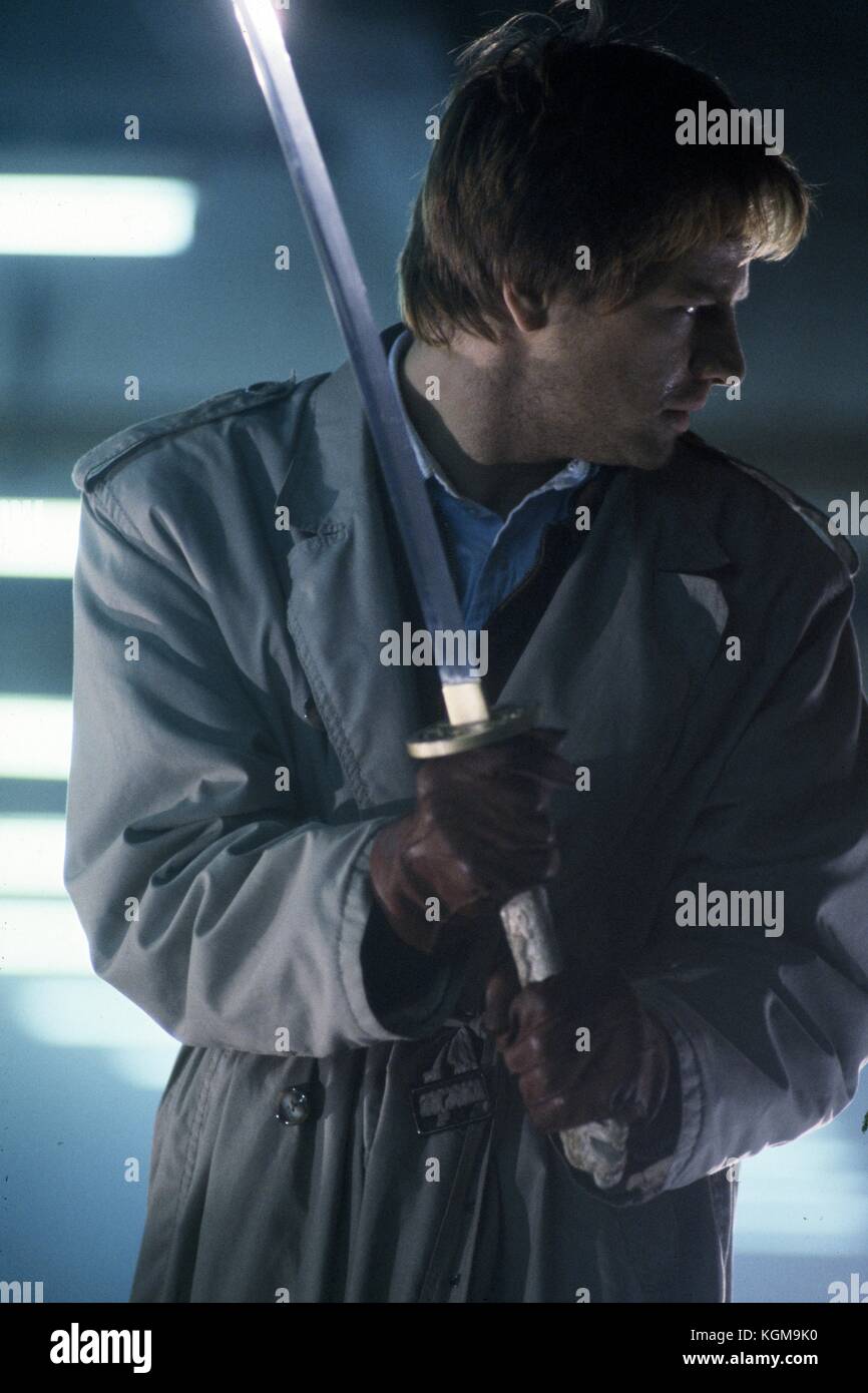 Highlander (1986) , Christopher Lambert Date: 1986 Stock Photo - Alamy