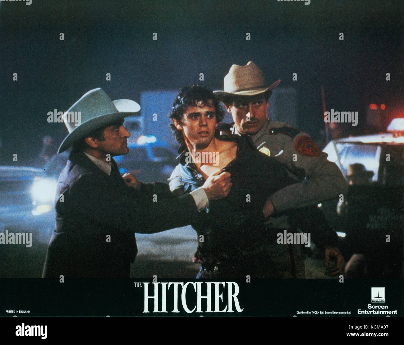 The Hitcher (1986) , C Thomas Howell , Jeffrey DeMunn Date: 1986 Stock ...