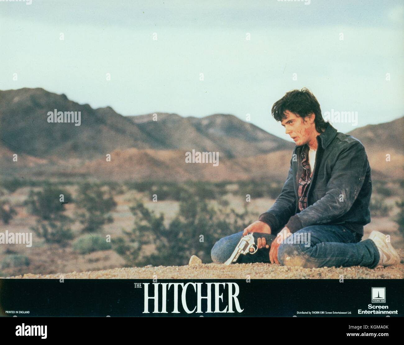 The Hitcher (1986) , C Thomas Howell Date: 1986 Stock Photo - Alamy