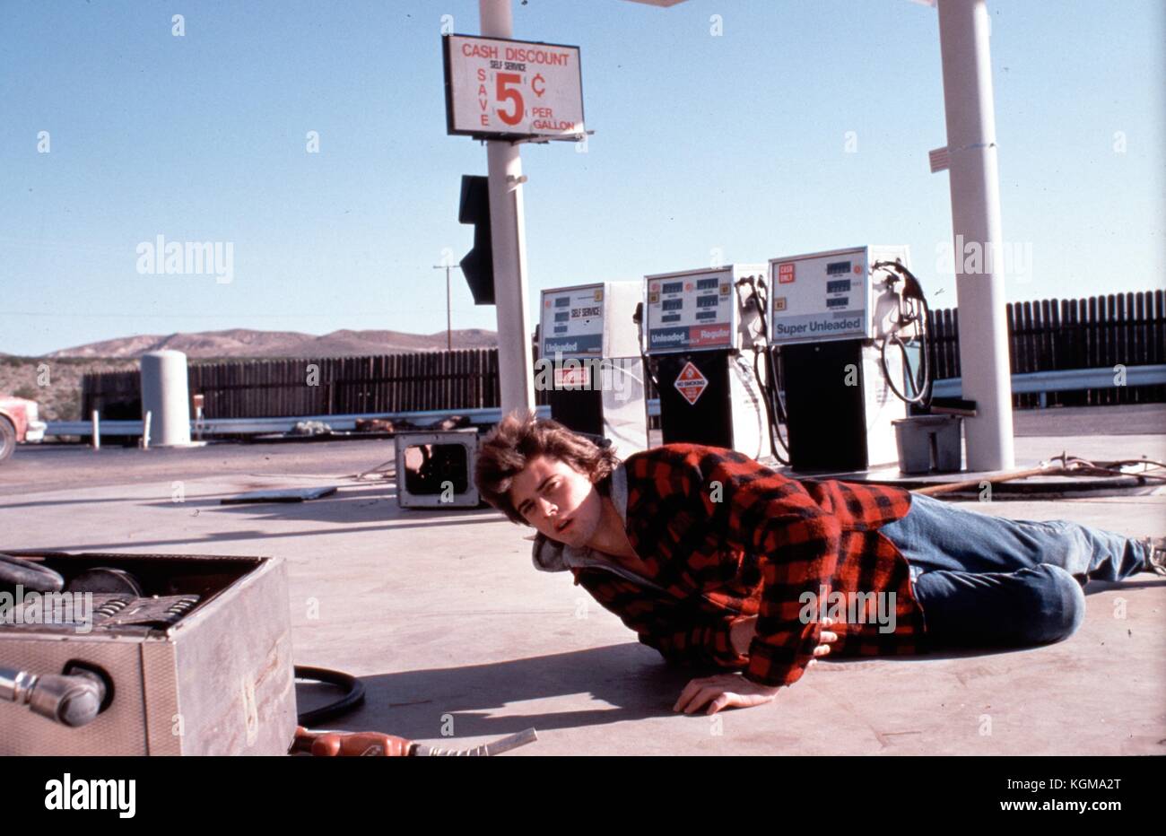 The Hitcher (1986) , C Thomas Howell Date: 1986 Stock Photo - Alamy