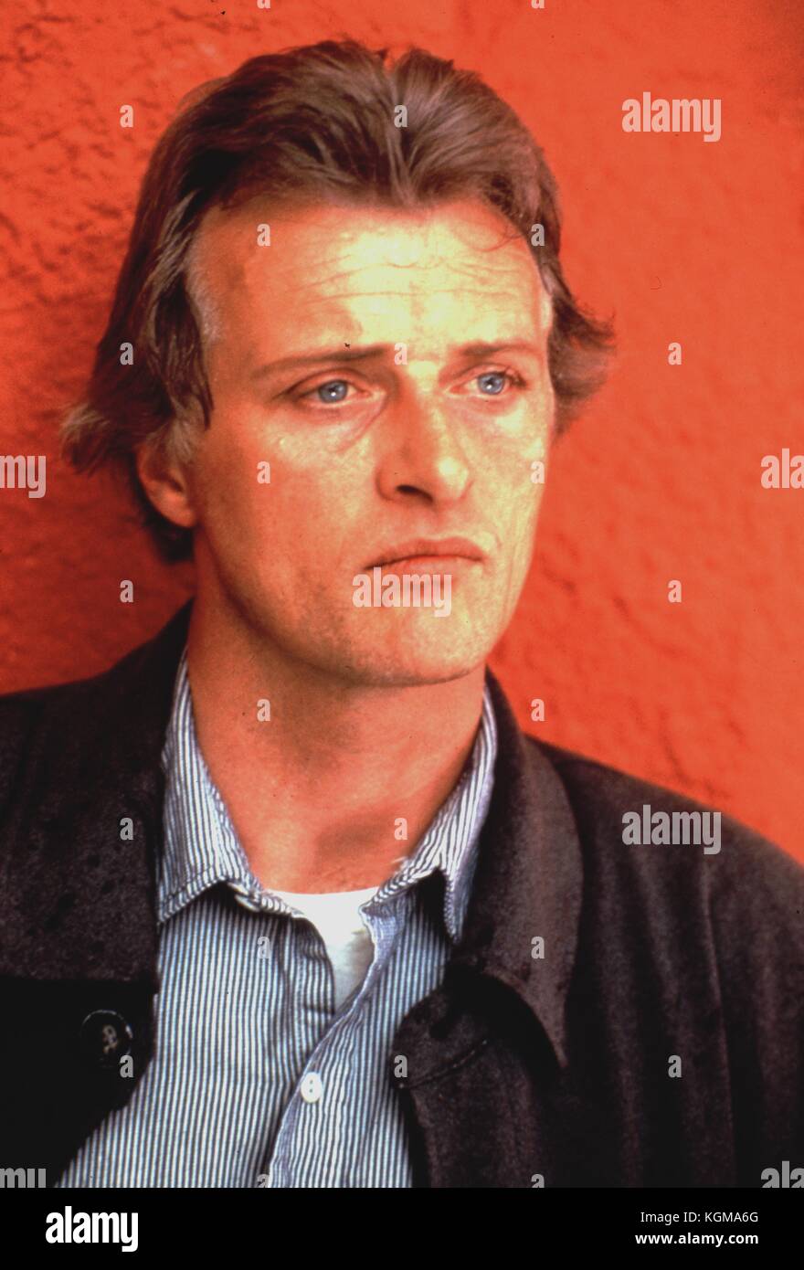 The Hitcher (1986) Rutger Hauer Date: 1986 Stock Photo - Alamy