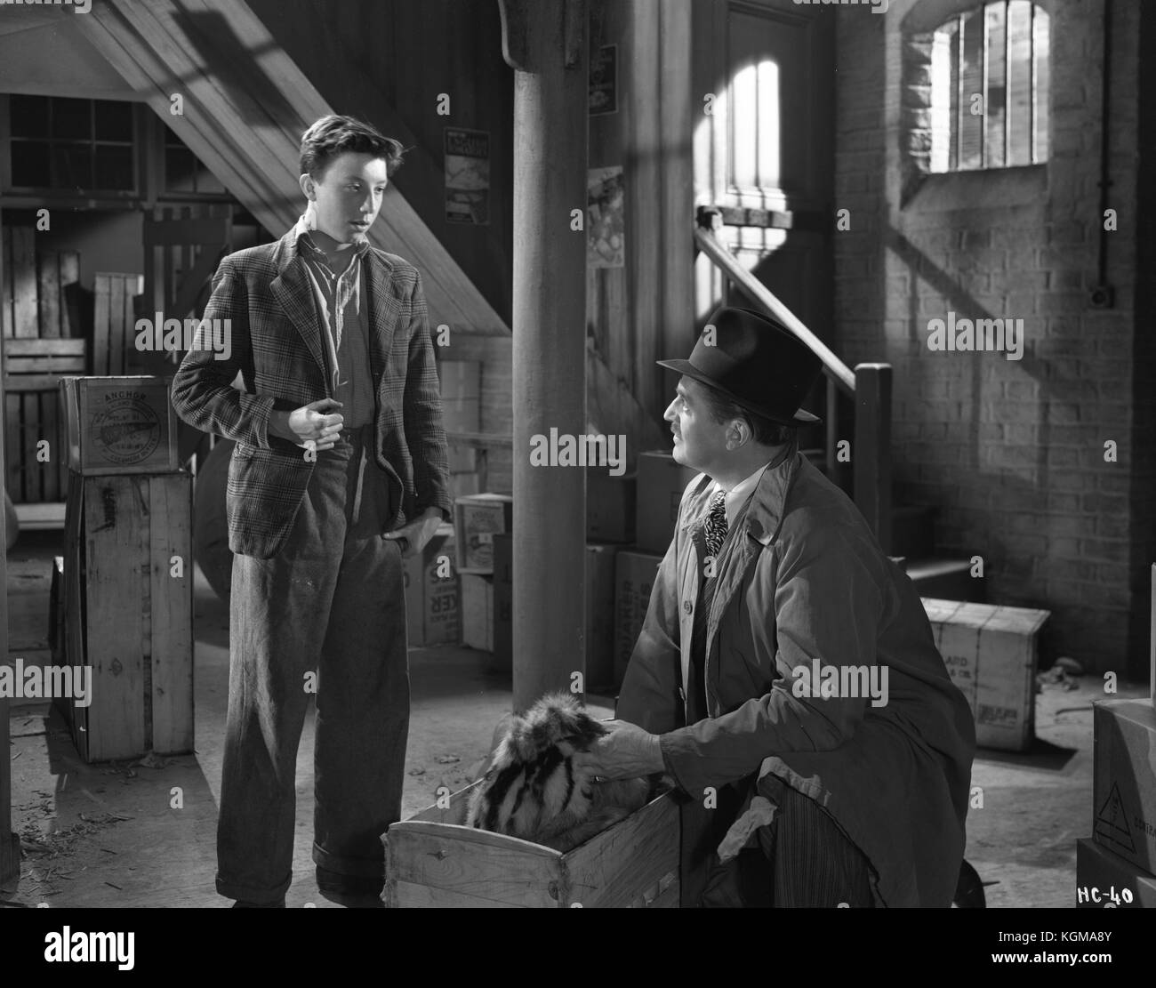 Hue and Cry (1947) , Harry Fowler Stock Photo - Alamy
