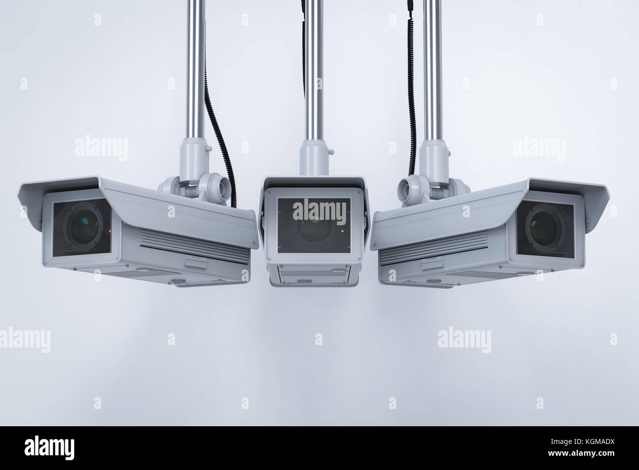3d rendering security camera or cctv camera on ceiling Stock Photo - Alamy