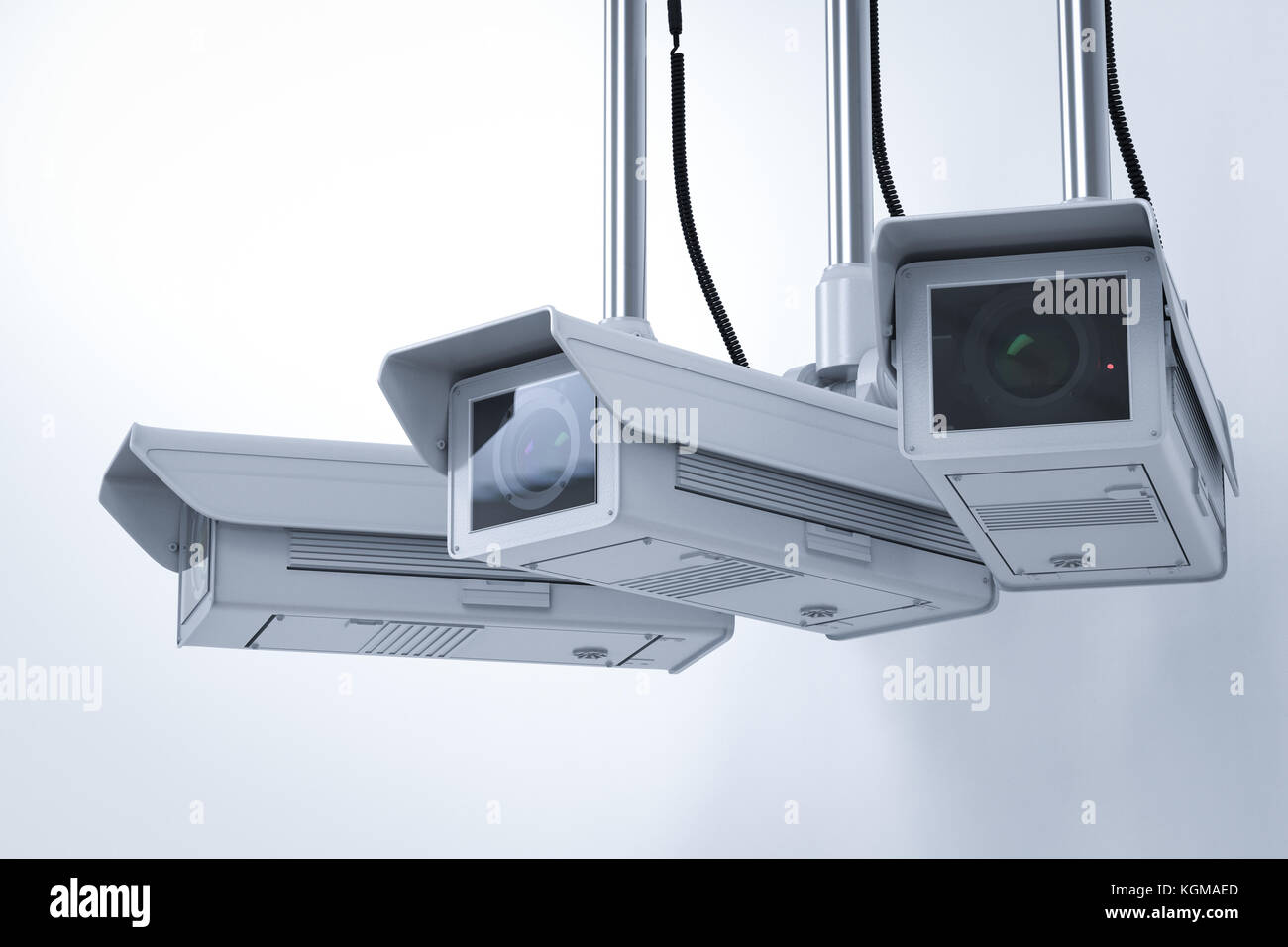 3d rendering security camera or cctv camera on ceiling Stock Photo - Alamy