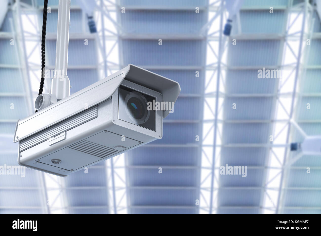 3d rendering security camera or cctv camera on ceiling Stock Photo - Alamy