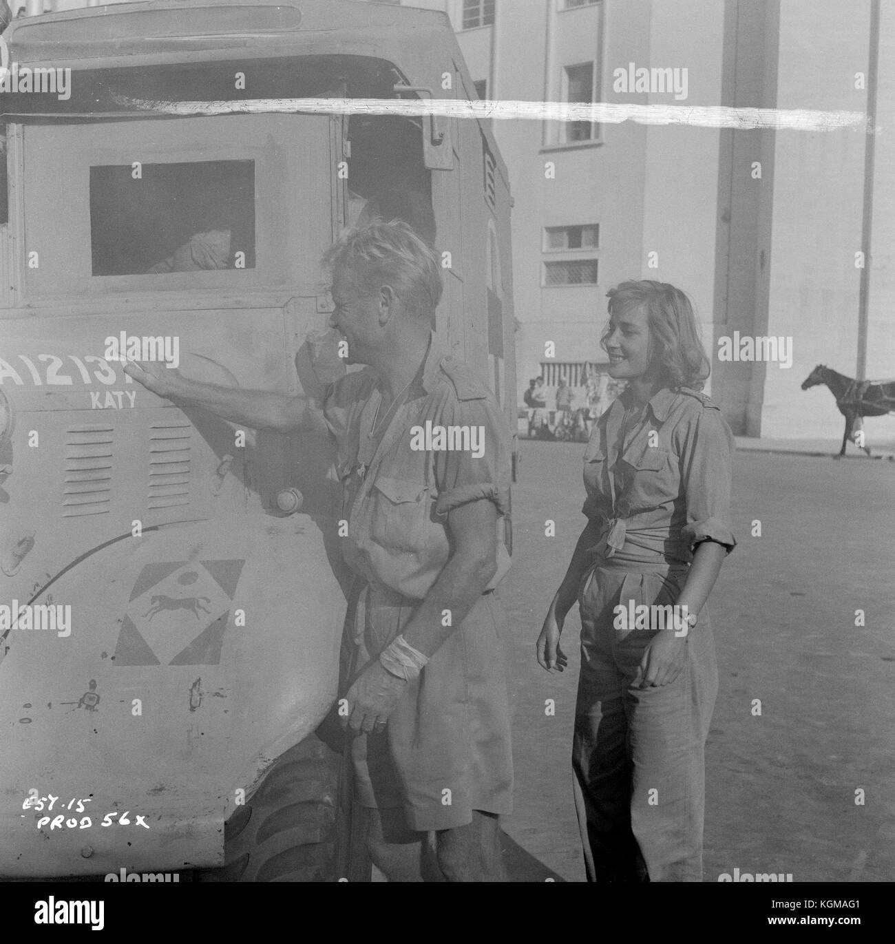 Ice Cold in Alex (1957) , Sylvia Sims Date: 1957 Stock Photo - Alamy