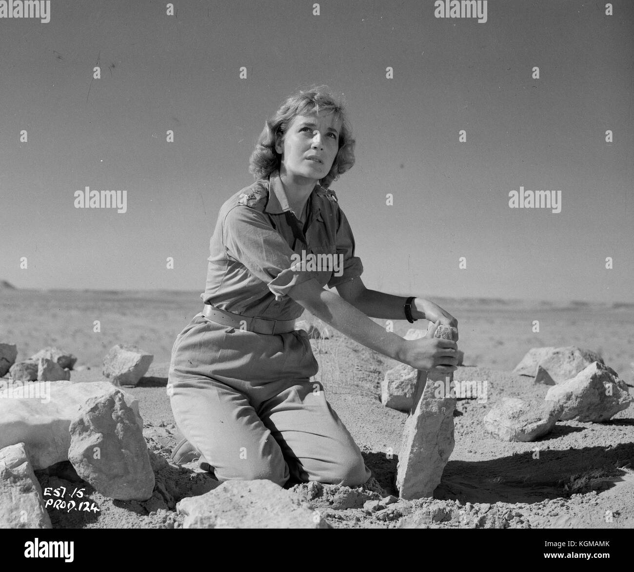 Ice Cold in Alex (1957) , Sylvia Sims Date: 1957 Stock Photo - Alamy