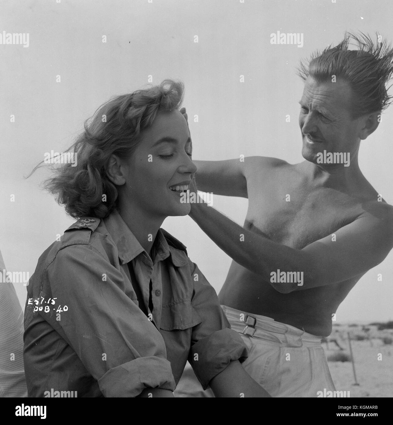 Ice Cold in Alex (1957) , Sylvia Sims Date: 1957 Stock Photo - Alamy