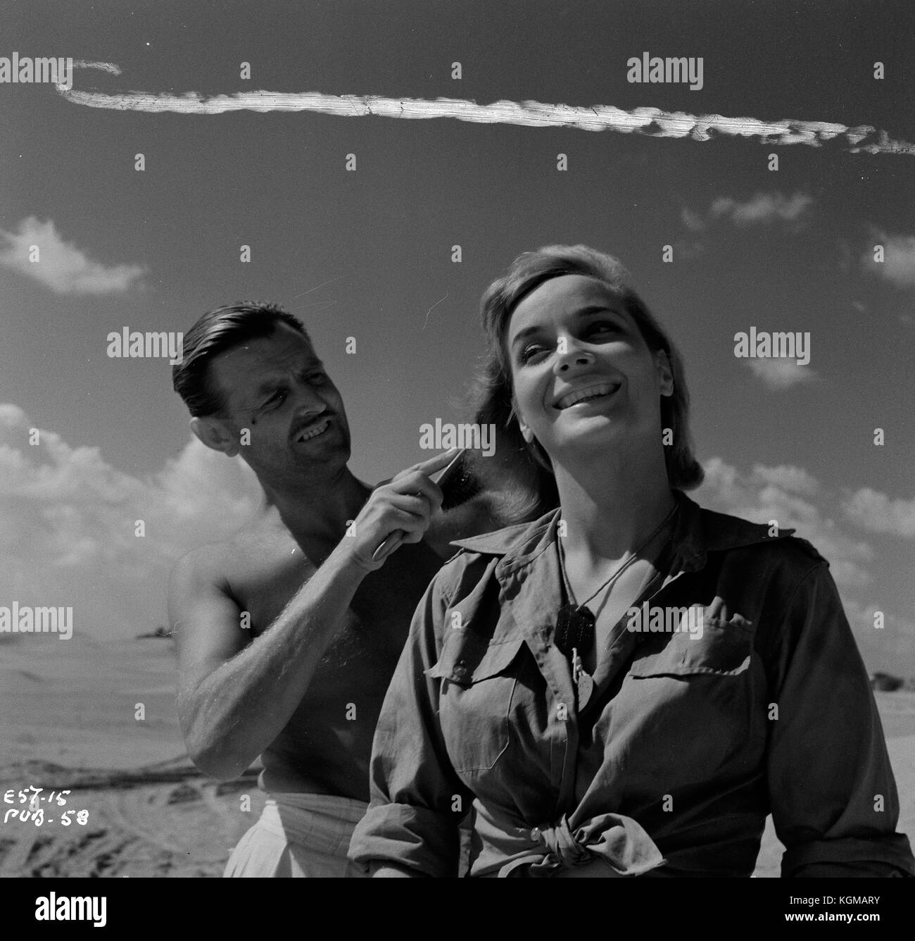 Ice Cold in Alex (1957) , Sylvia Sims Date: 1957 Stock Photo - Alamy