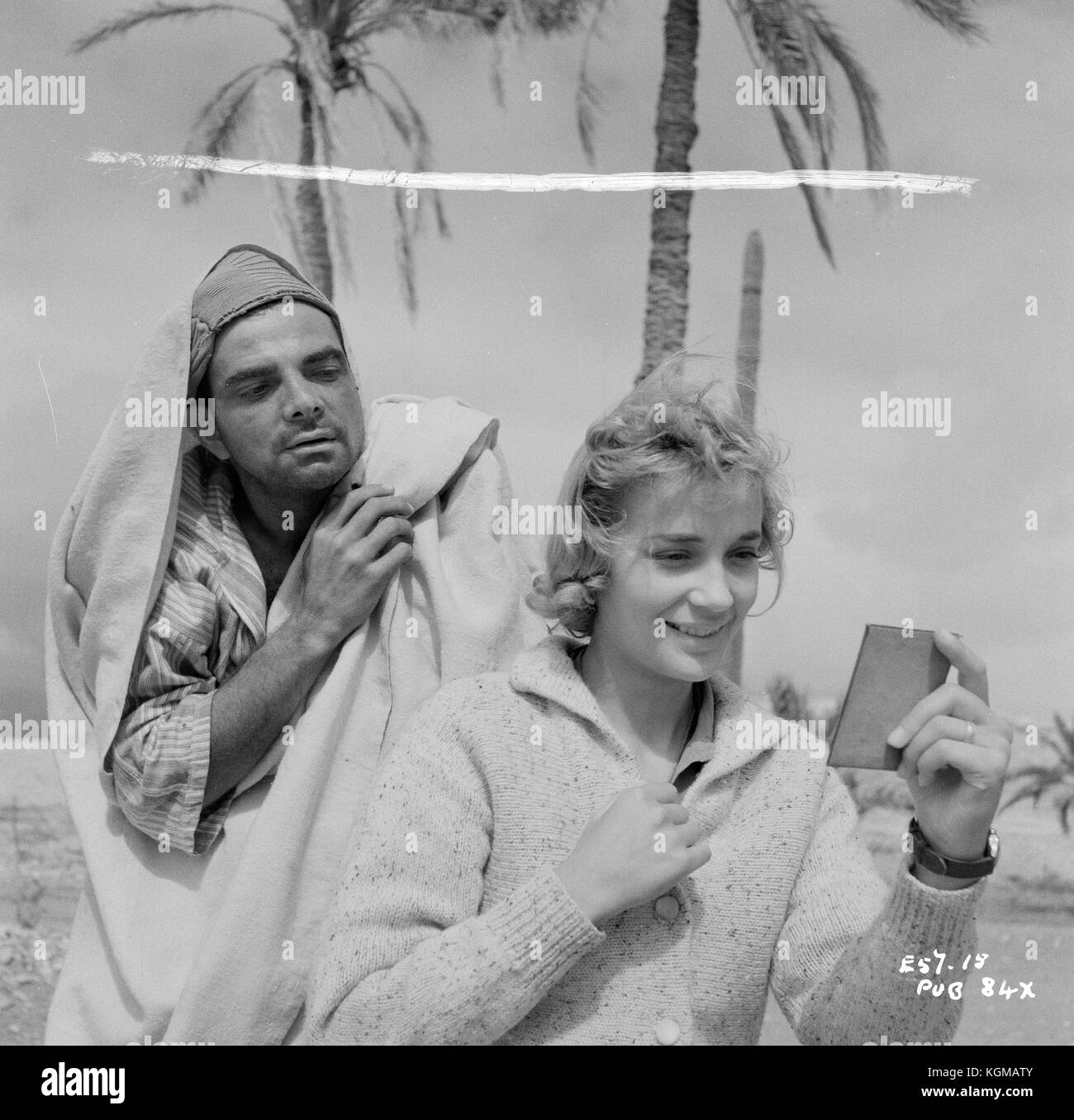 Ice Cold in Alex (1957) , Sylvia Sims Date: 1957 Stock Photo - Alamy