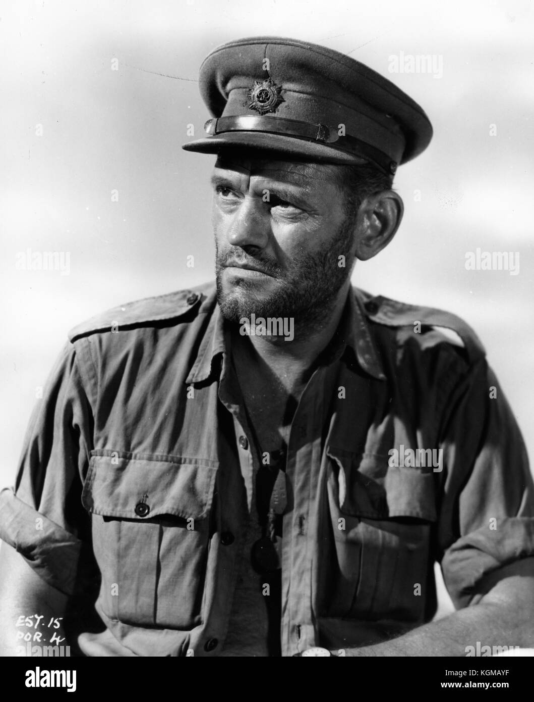 Ice Cold in Alex (1957) , Harry Andrews Date: 1957 Stock Photo - Alamy